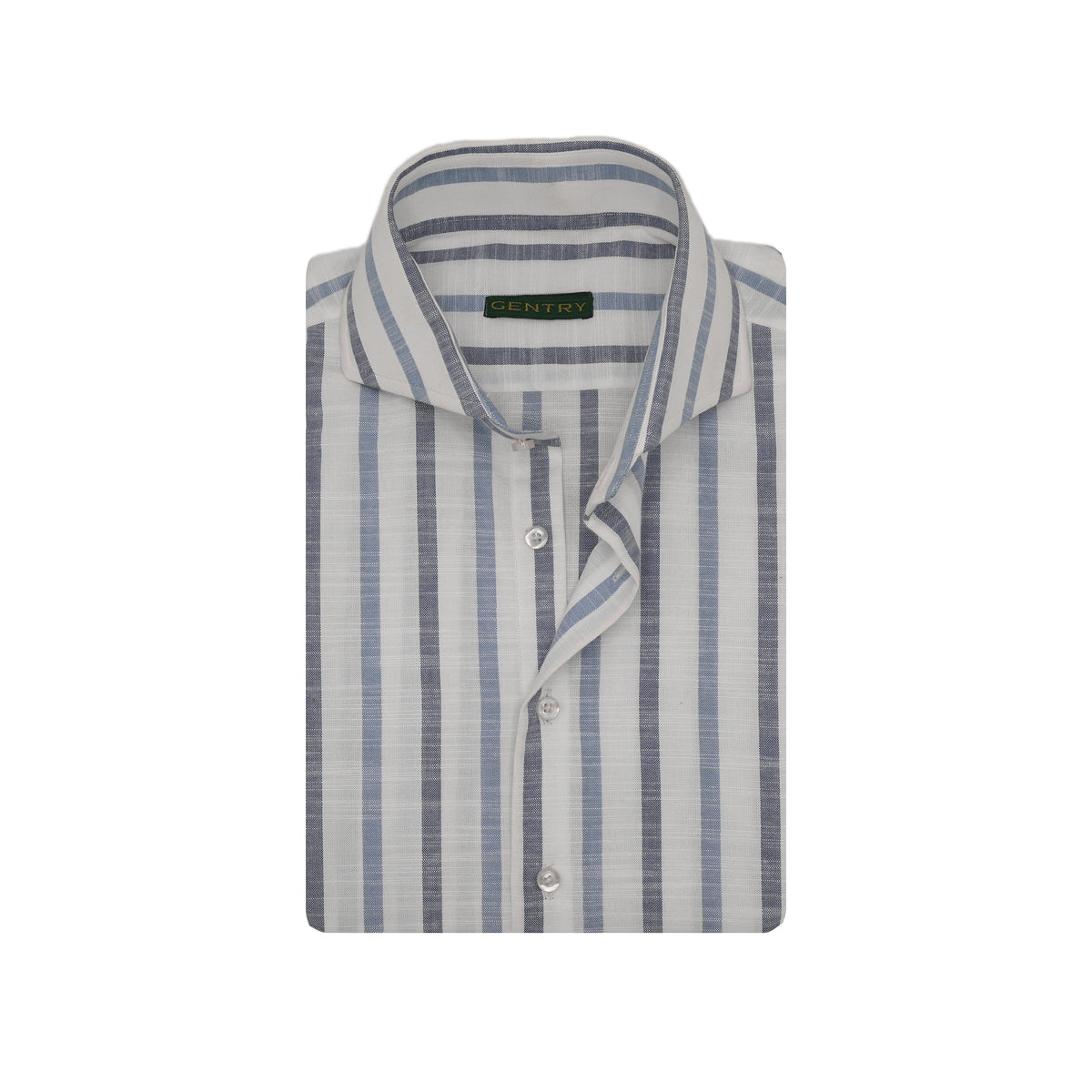 Blue stripes - Irish linen – Gentry Official