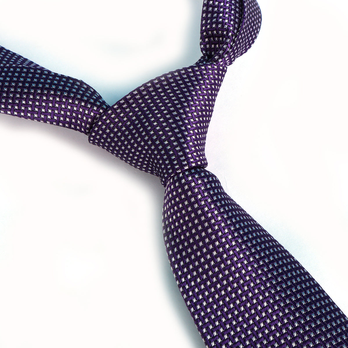 Dark Purple printed Tie – Gentry Official